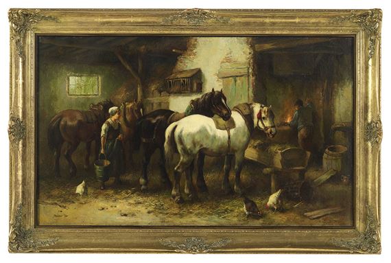 Cornelis Bouter | At the Blacksmith's | MutualArt