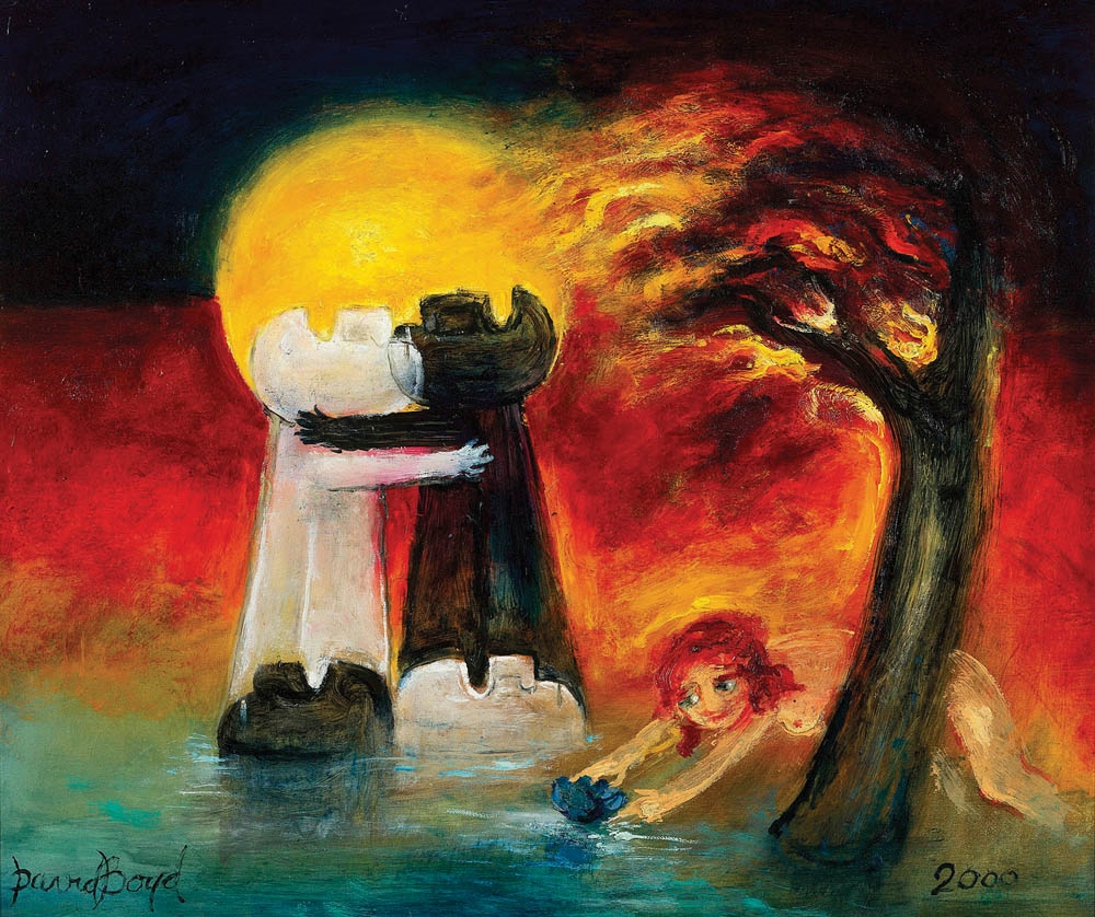 David Boyd | Europa Placing A Blue Rose From The Monolith Pool (2000 ...