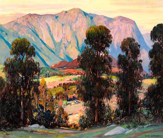 Alfred R. Mitchell | Sunset glow | MutualArt