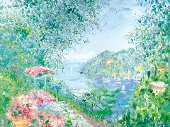 Duane Alt | Overlooking Portofino | MutualArt