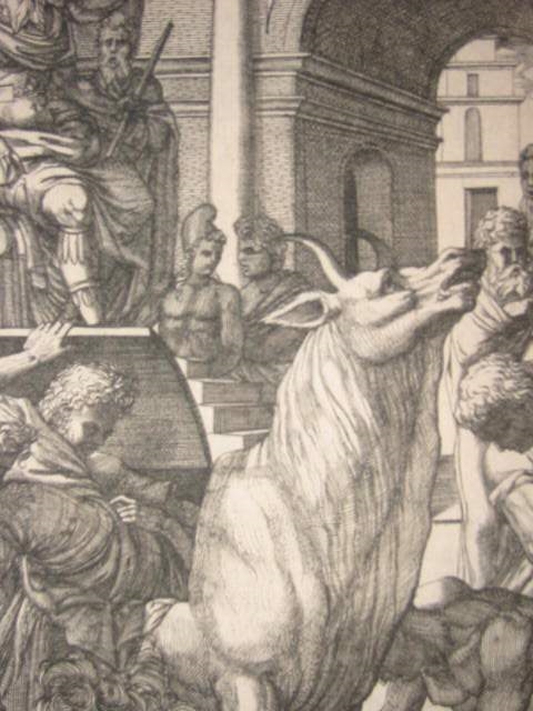 Pierre Woeiriot | Perillus Condemned to the Bronze Bull by Phalaris ...