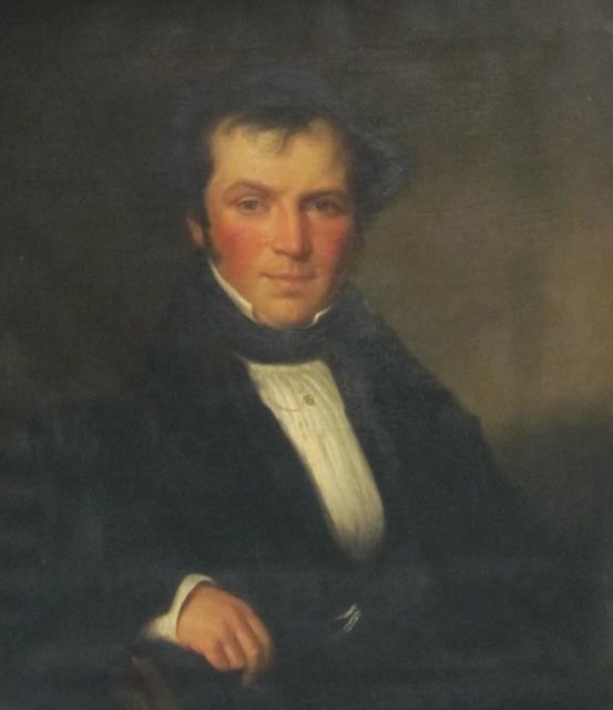 Robert Scott Lauder | Portrait of Alexander Cook seated half-length ...