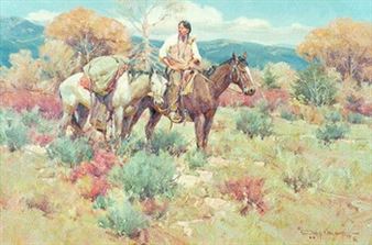 Gary Niblett | Autumn Riders | MutualArt
