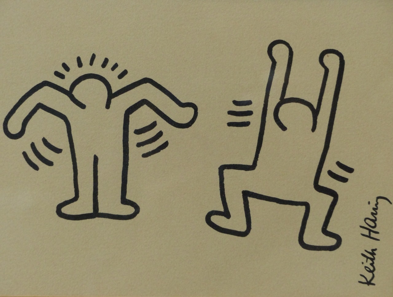 Keith Haring | Characters (Circa 1980s) | MutualArt