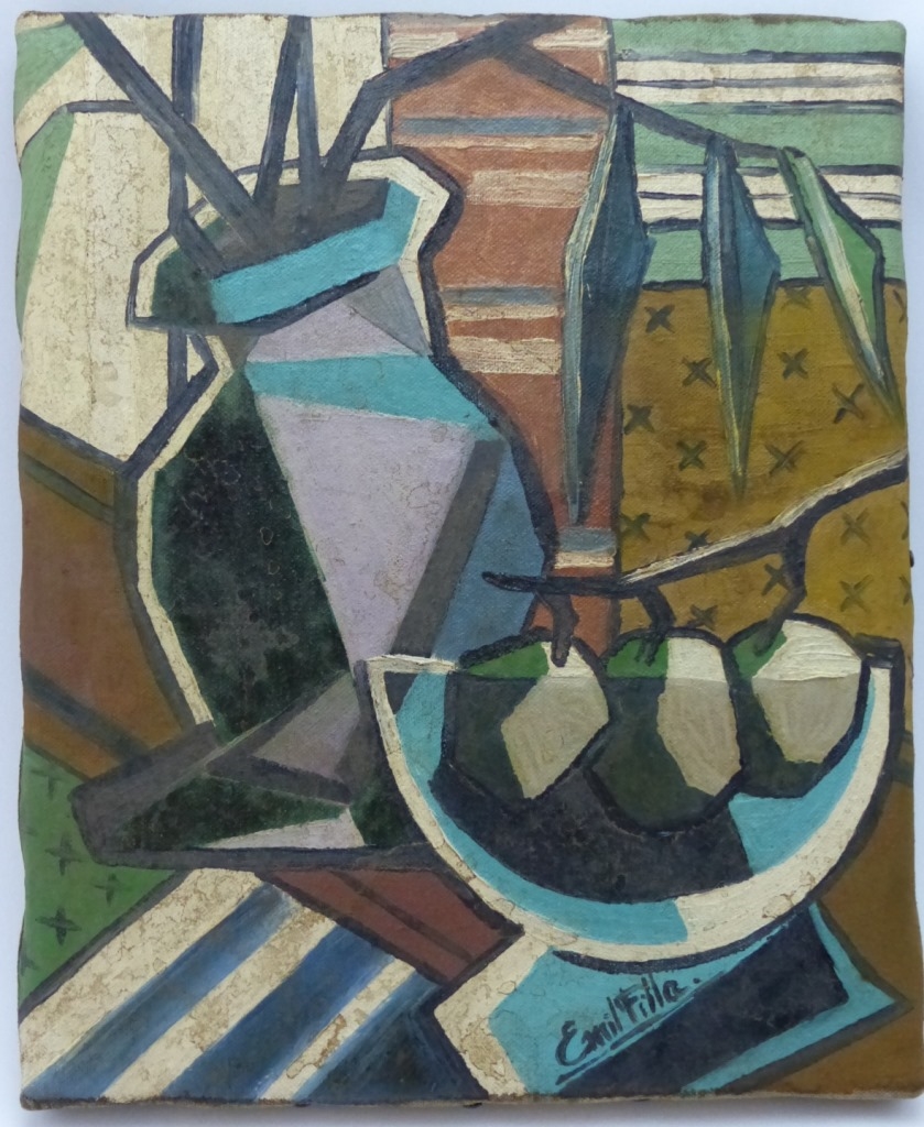 Emil Filla | a cubist still life | MutualArt