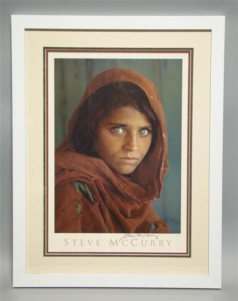 Steve McCurry | AFGHAN GIRL IN A REFUGE CAMP - PAKISTAN (1985) | MutualArt
