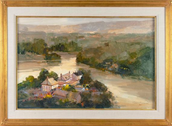 Ted Goerschner | Evening Glow Outside Paris | MutualArt