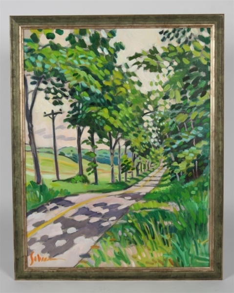 Greg Sobran | Leelanau Road | MutualArt