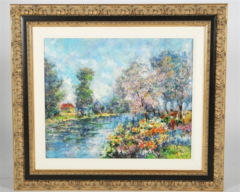 Dimitri Polak | Erin's House on the River | MutualArt