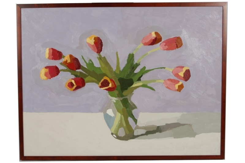 David Oleski | Red Tulips (2003) | MutualArt