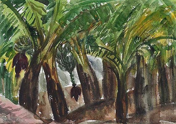 Olive Henry | PALM TREES | MutualArt