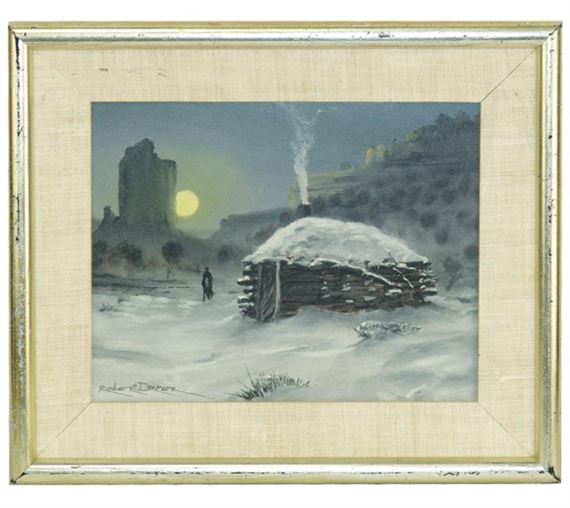 Robert Draper | Winter Night in Navajo Land | MutualArt