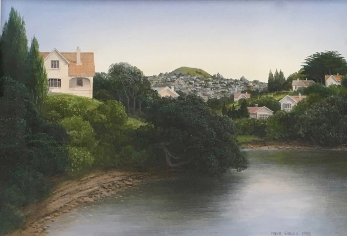 Peter Siddell | House and Inlet (1986) | MutualArt
