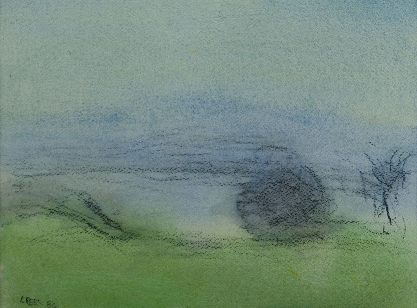 Lloyd Rees | Early Morning at Caloola, Werri Beach, NSW (1984) | MutualArt