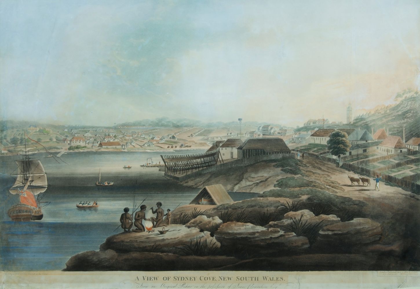 Edward Dayes | A View of Sydney Cove, New South Wales | MutualArt