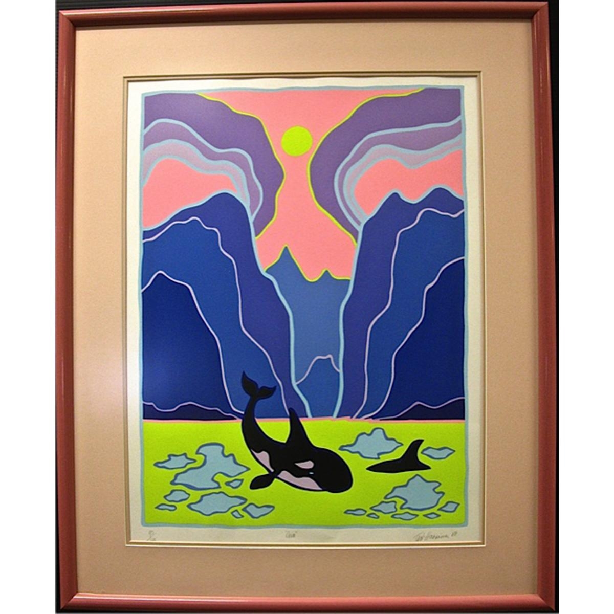 Ted Harrison | ORCA (1988) | MutualArt