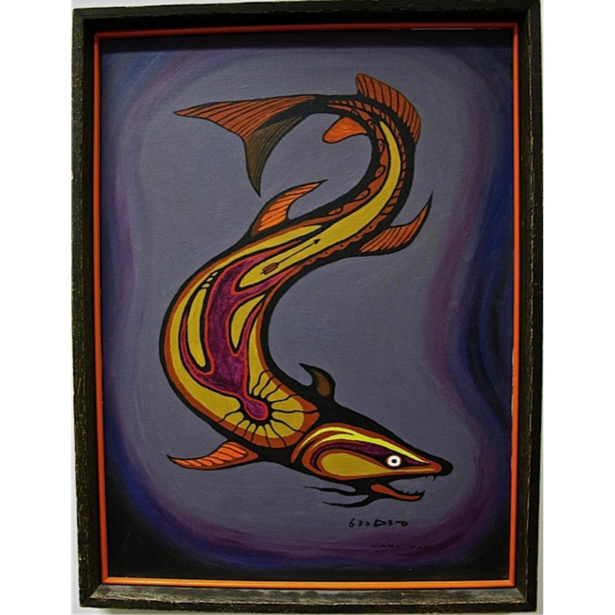 Carl Ray | UNTITLED (FISH/SPIRIT) | MutualArt