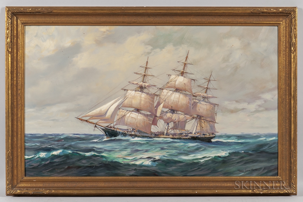 Frank Vining Smith | Portrait of a Sailing Ship | MutualArt