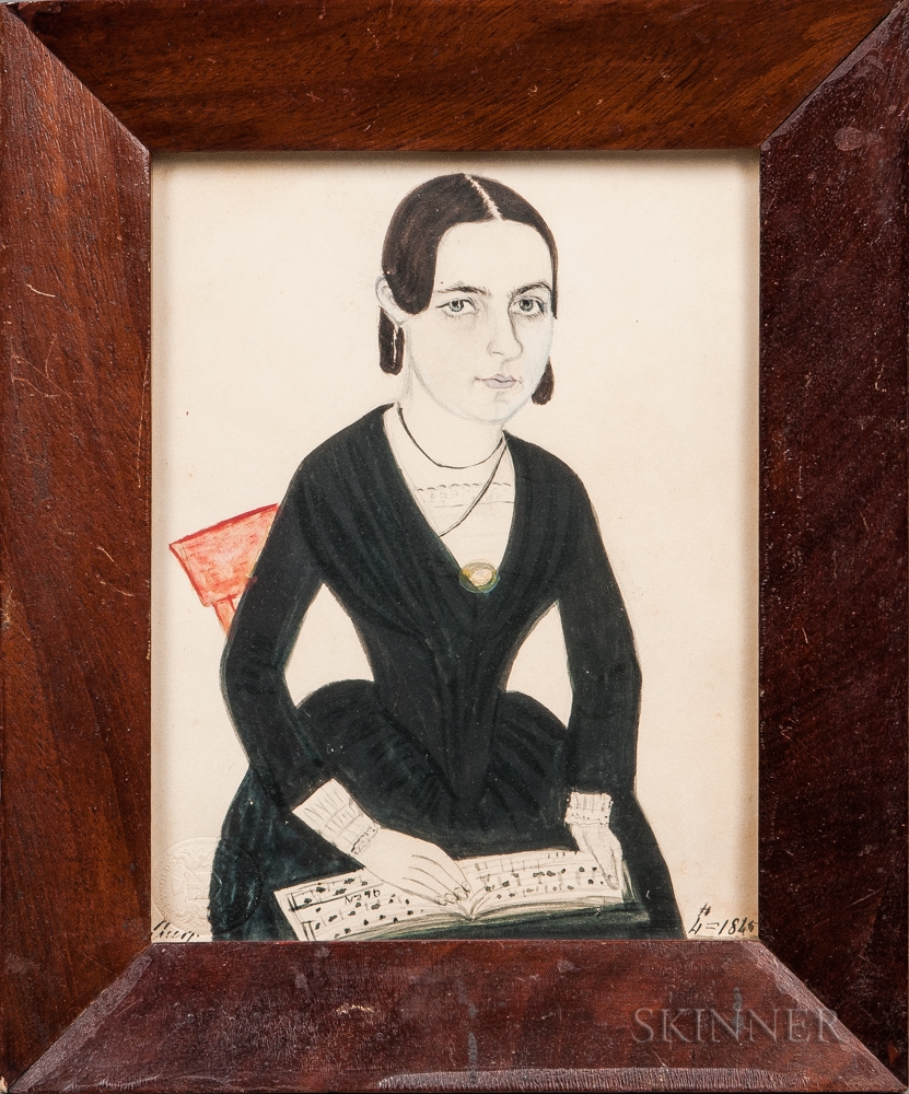 Jane Anthony Davis | Portrait of Alcy Ann Boss | MutualArt