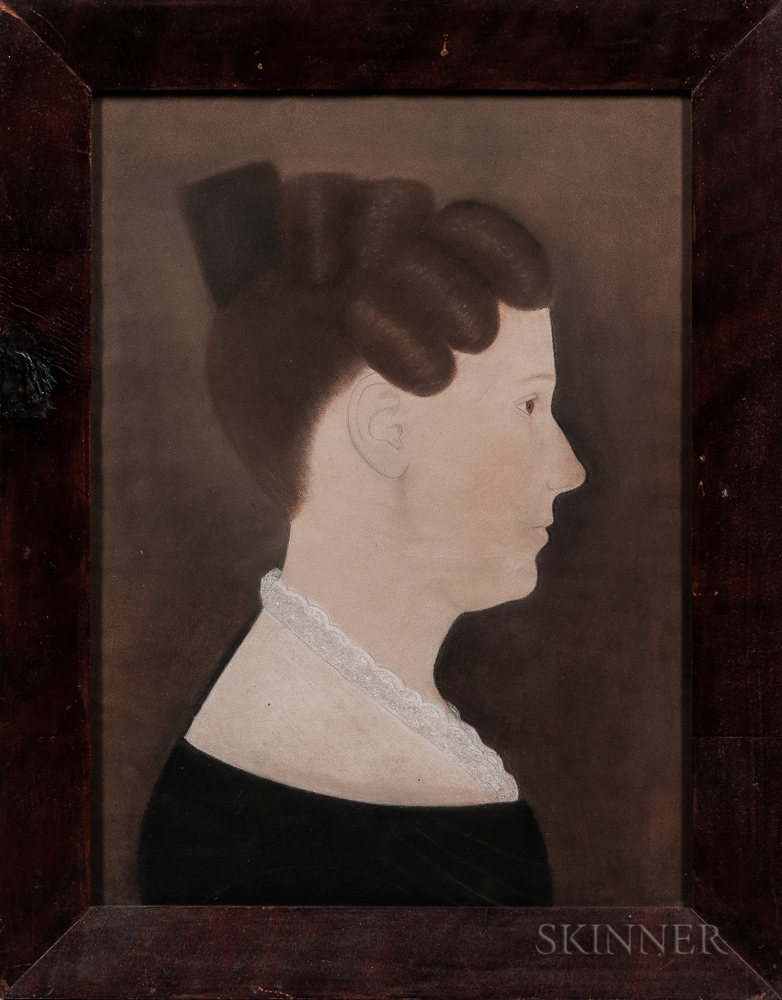 Ruth Henshaw Miles Bascom | Portrait of Sarah Flint Burton | MutualArt