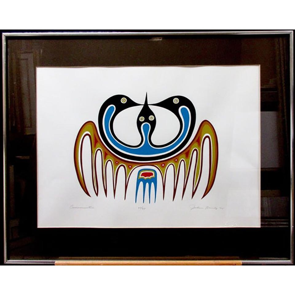 Jackson Beardy | COMMUNICATION (1975) | MutualArt