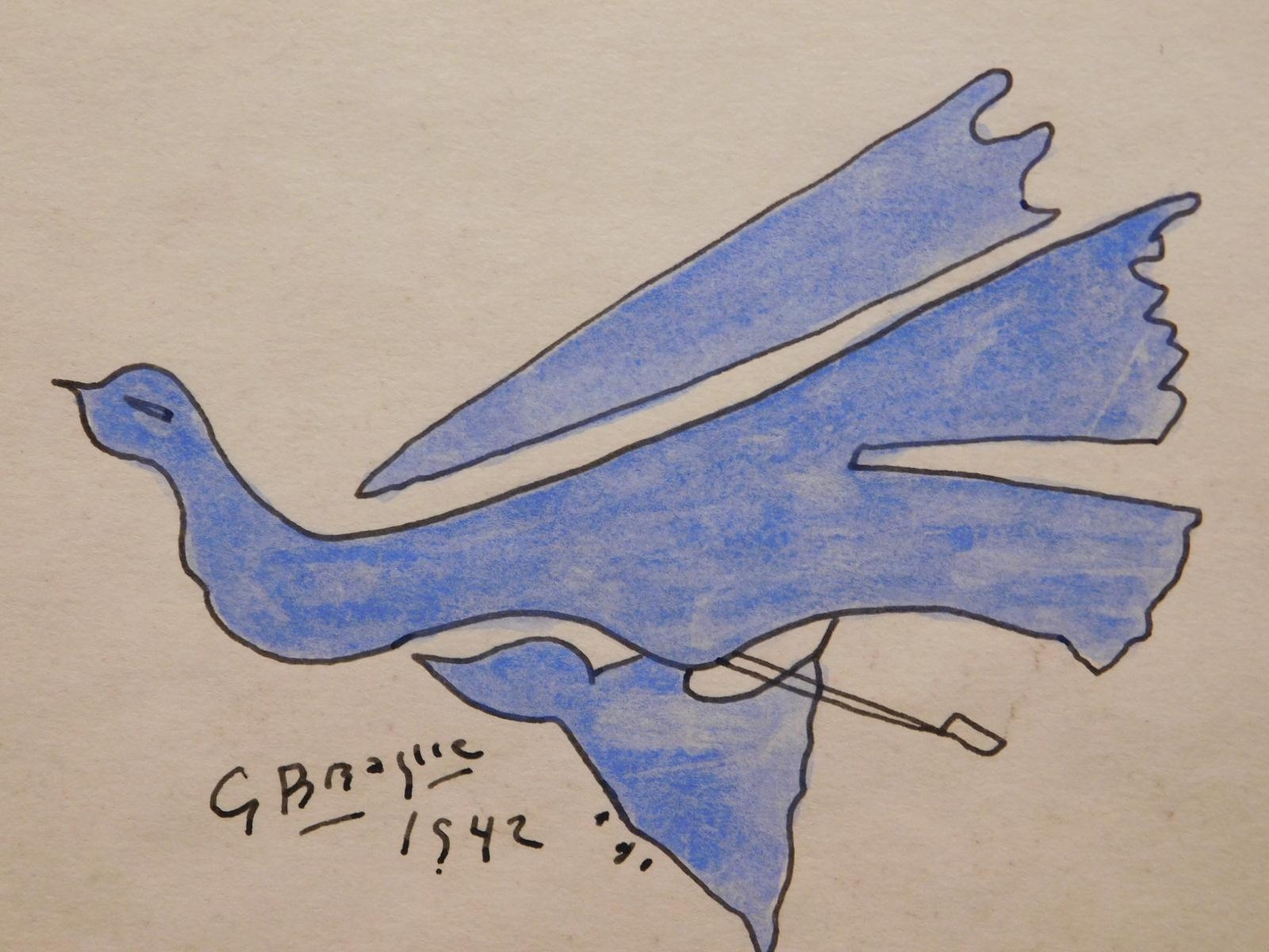 Georges Braque | Dove (1942) | MutualArt