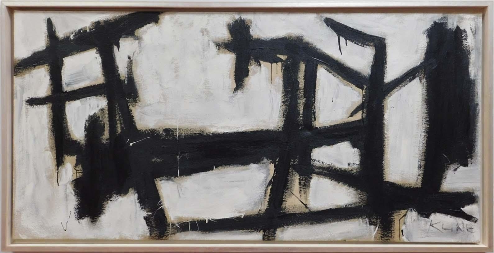 Franz Kline | Abstract Composition | MutualArt