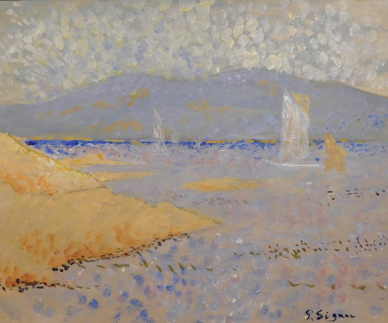 Paul Signac | Pointillist Landscape | MutualArt