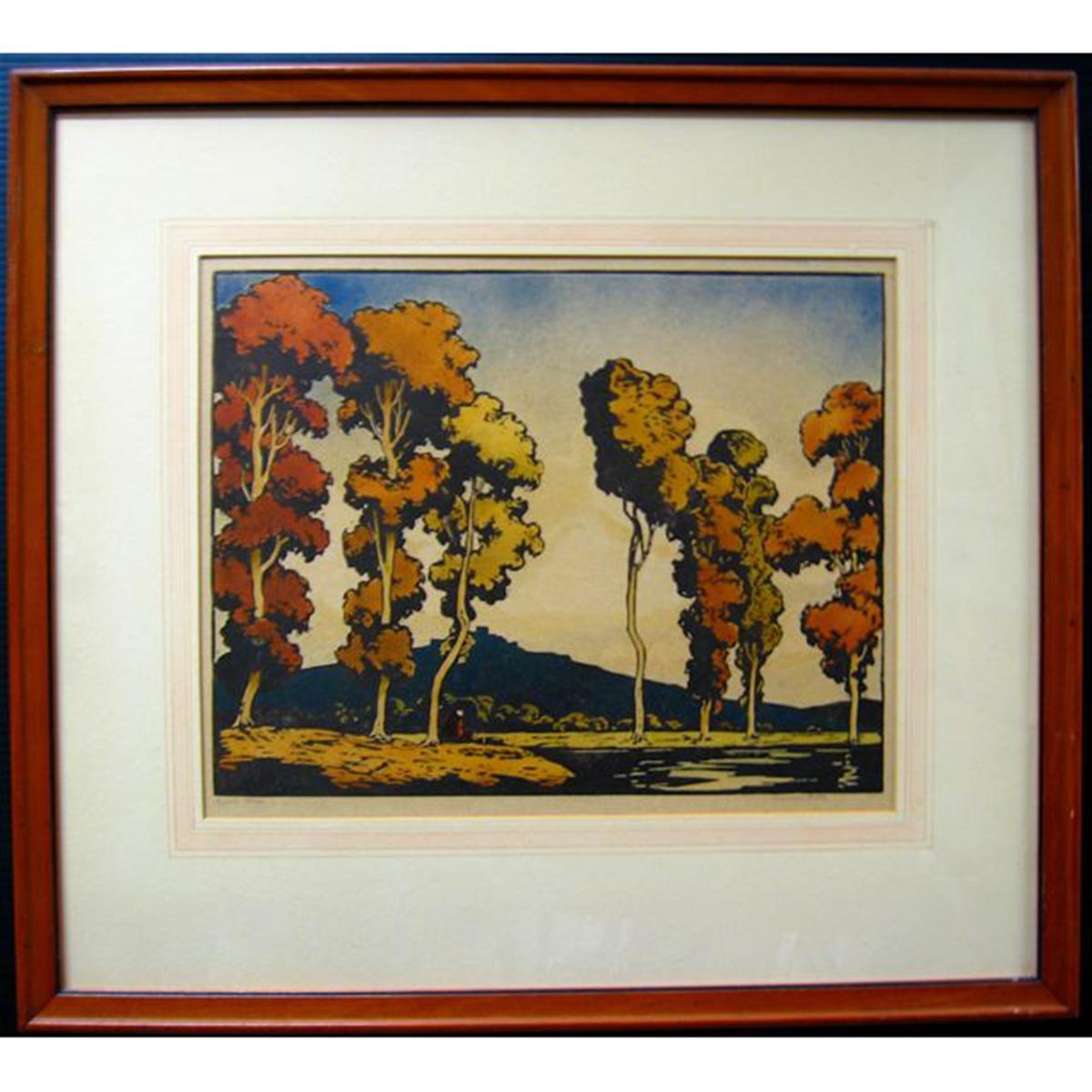 Lawrence Bell | RUSSET BLUE | MutualArt