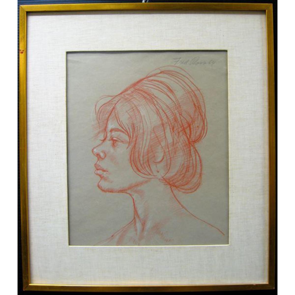 Fred Ross | PORTRAIT OF A GIRL (1964) | MutualArt