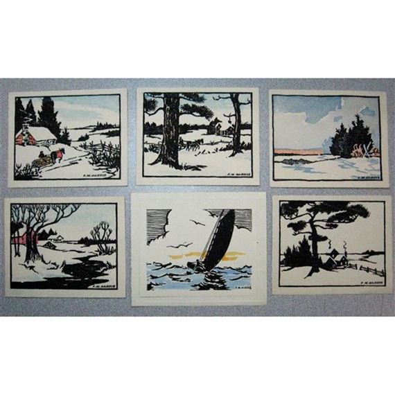 Frederick William Harris | 2 Artworks at Auction | MutualArt