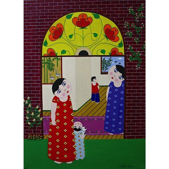 John Lim | A NEIGHBOURLY CHAT | MutualArt