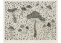 Yayoi Kusama | Mushrooms (1995) | MutualArt