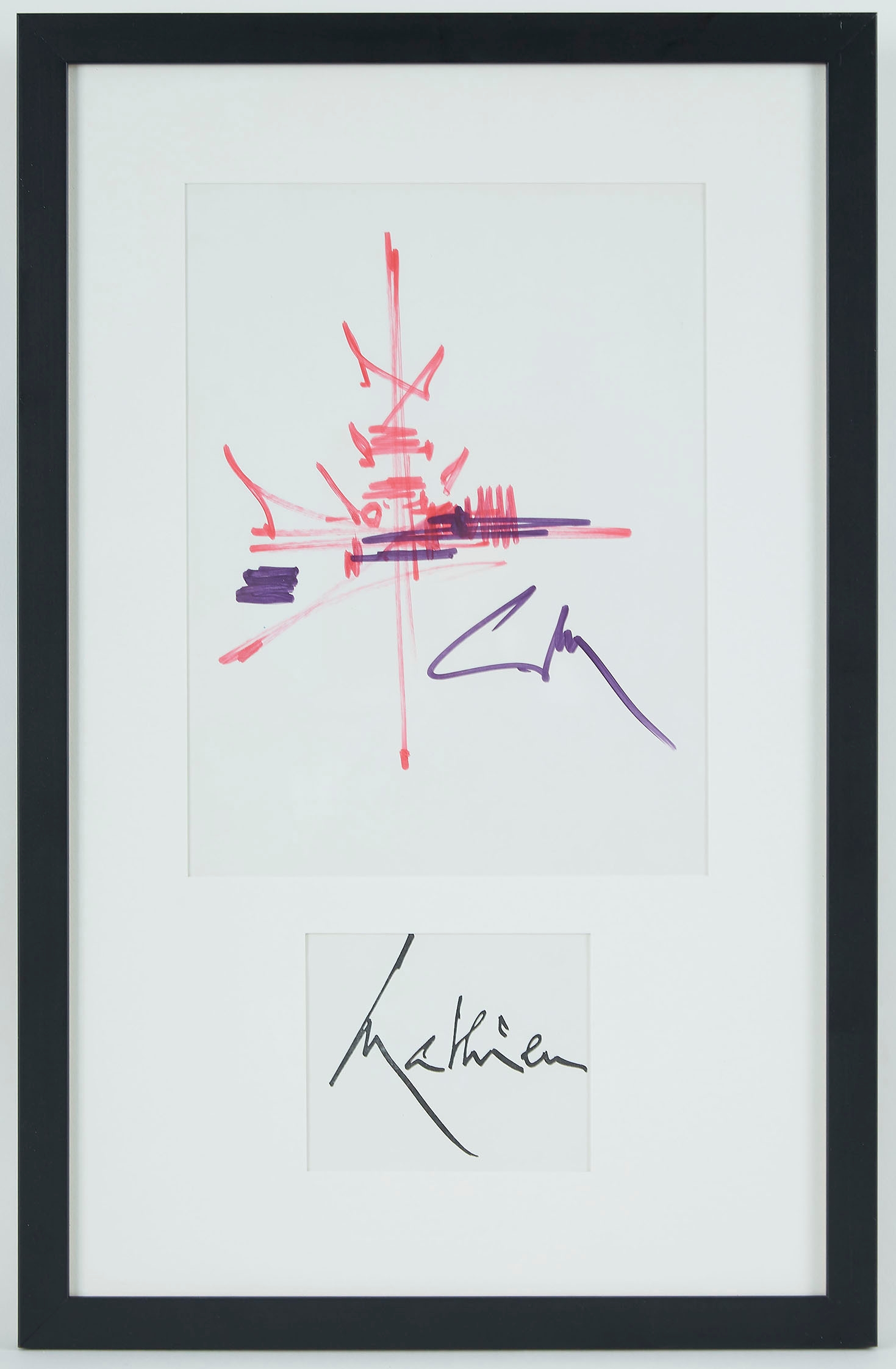 Georges Mathieu | Untitled Composition | MutualArt