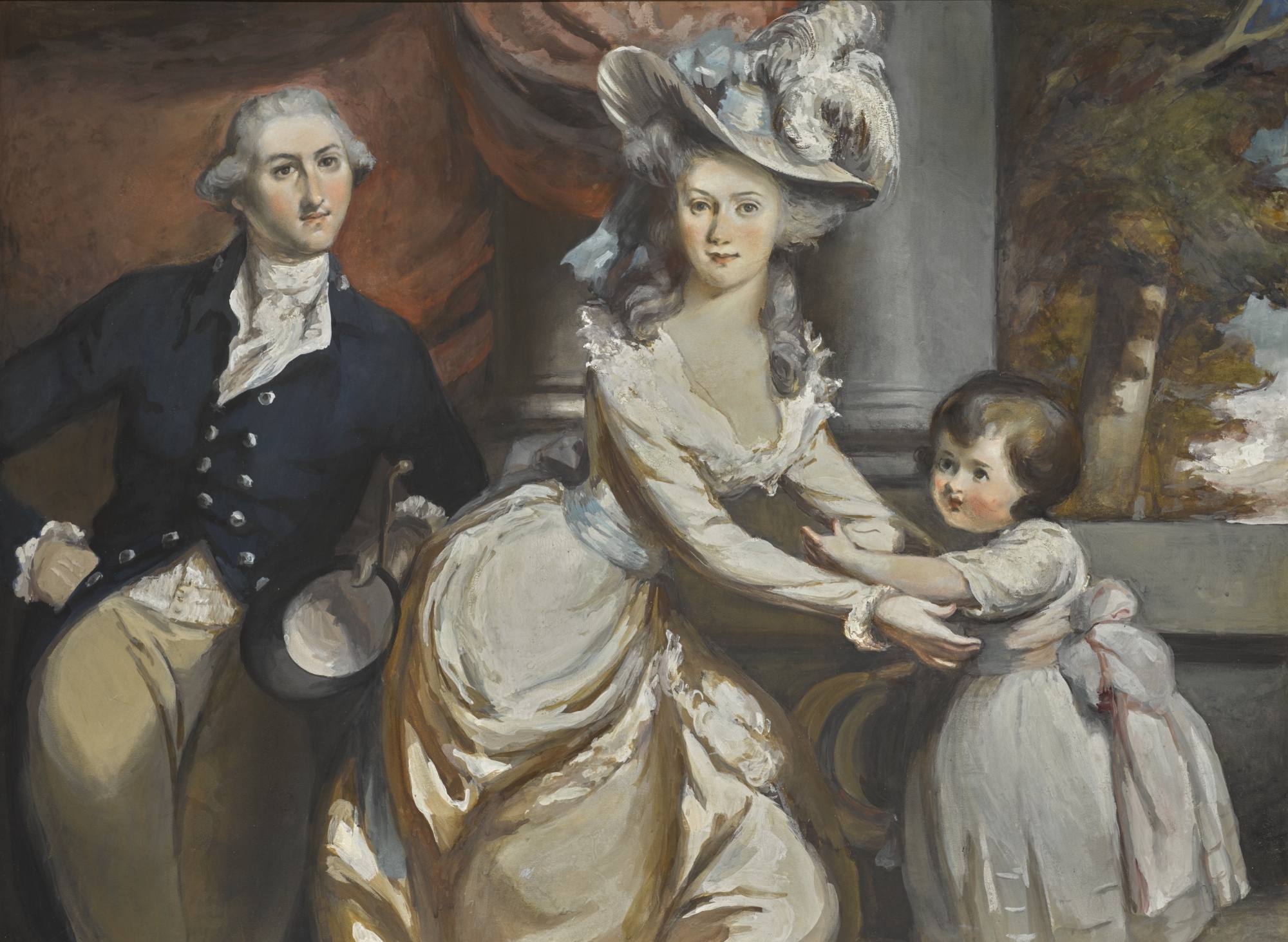 Daniel Gardner | Portrait of Captain James Ricketts (1754-1825) of the ...