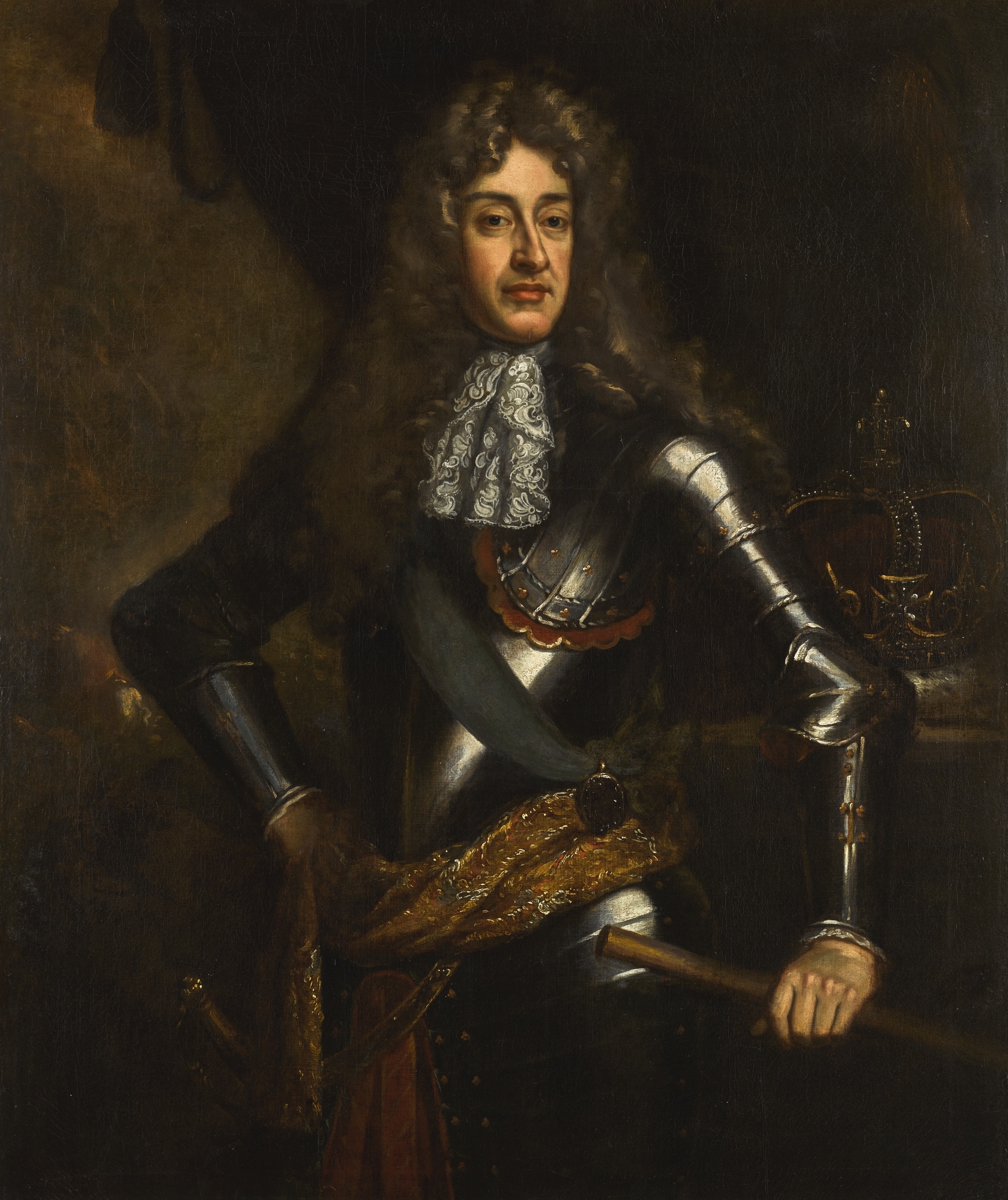 Godfrey Kneller | Portrait of King James II, three-quarter-length, in ...