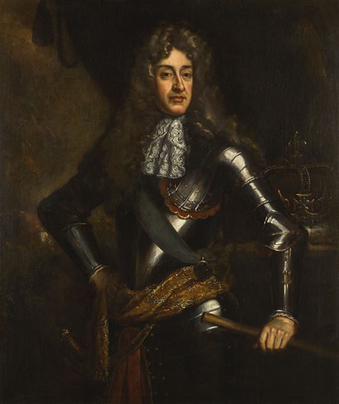 Sir Godfrey Kneller | Portrait of King James II, three-quarter-length ...