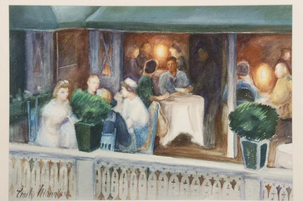 Emily Muir | Dining Out, Street Cafe | MutualArt