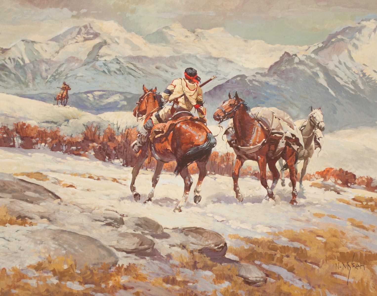 Newman Myrah | A High Level Encounter | MutualArt