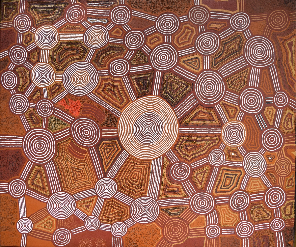 Bobby West Tjupurrula | Tingari Cycle (2002) | MutualArt