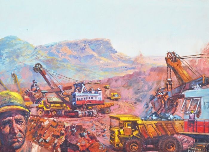 Frank Pash | Mt. Tom Price (1970) | MutualArt