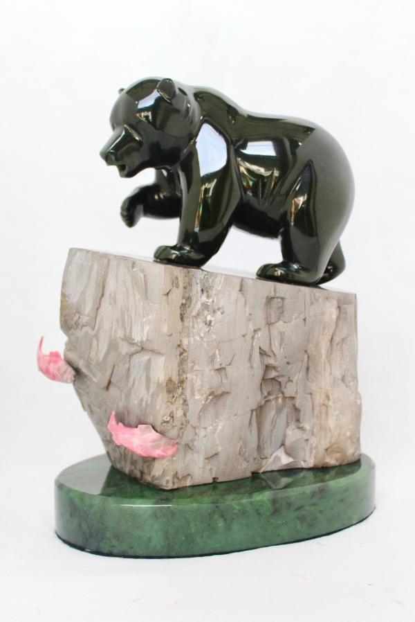 Lyle Sopel | Untitled, Fishing Bear | MutualArt