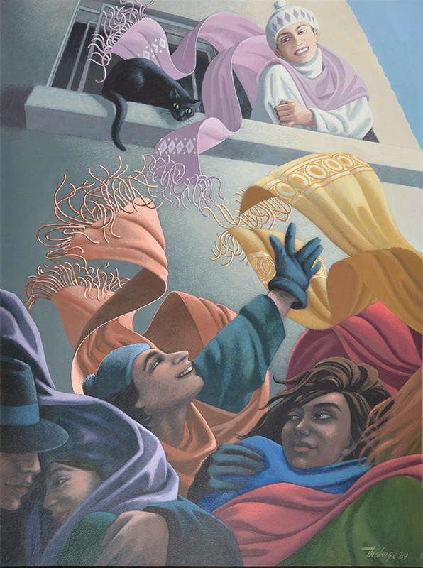 Claude Théberge | Le chat noir (1987) | MutualArt