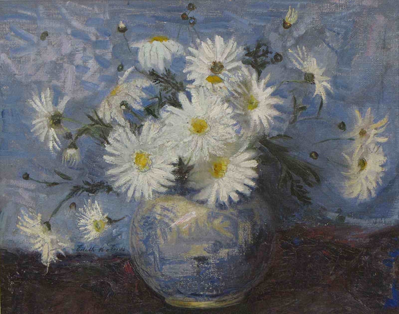 Edith Lilla Holmes | A Flower Study (Daisies) | MutualArt