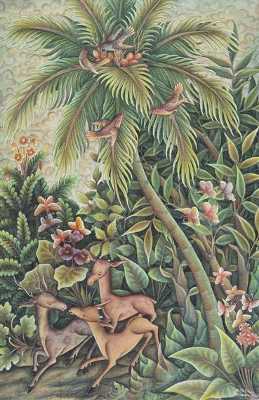 I Dewa Made Bawa | Deer, Birds and Butterflies in a Tropical Forest in ...