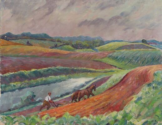 Max Nathan | “Efteraar Søllerød” (1939) | MutualArt