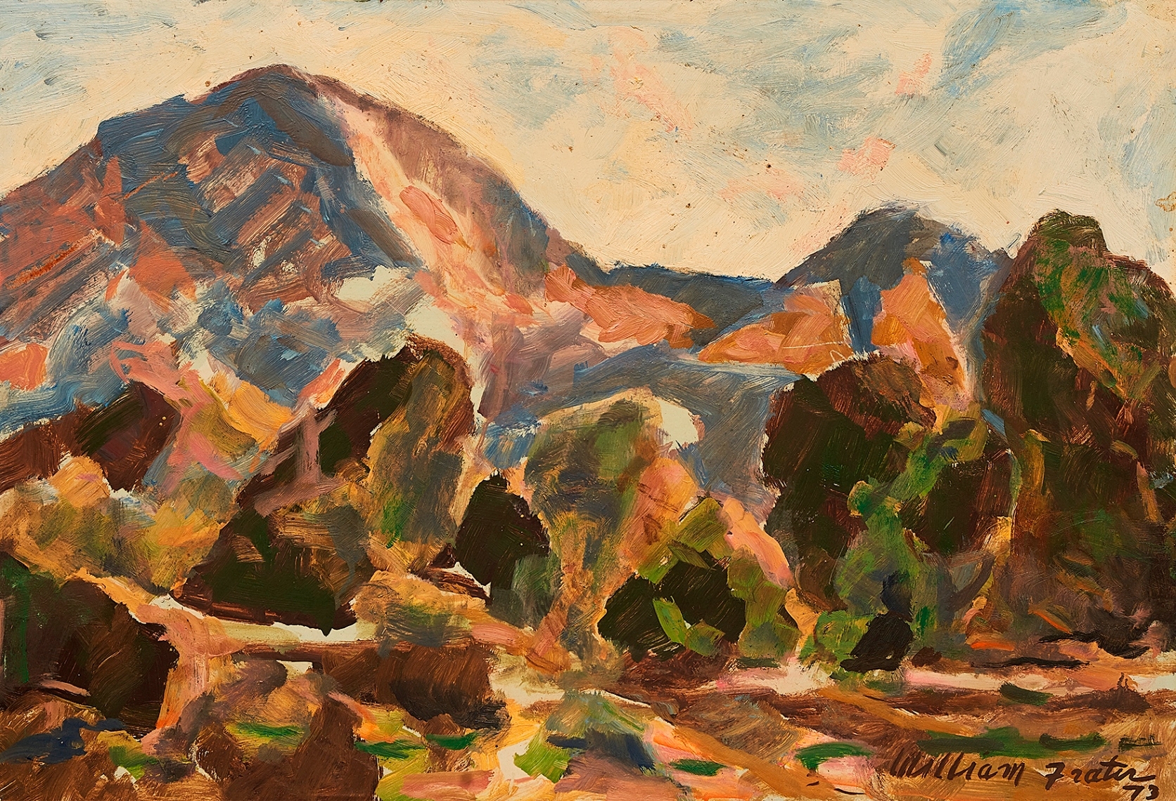 William Frater | Landscape (1972) | MutualArt