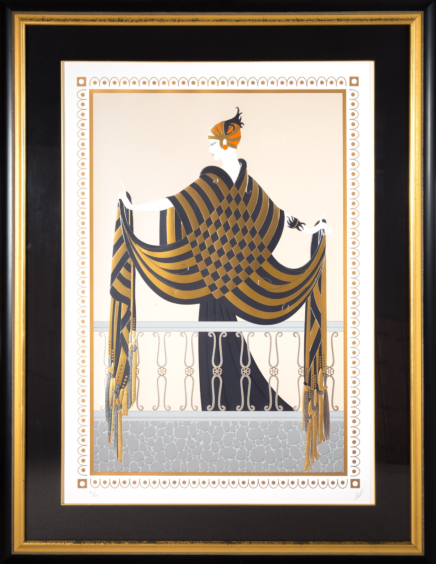 Erté | The Balcony | MutualArt