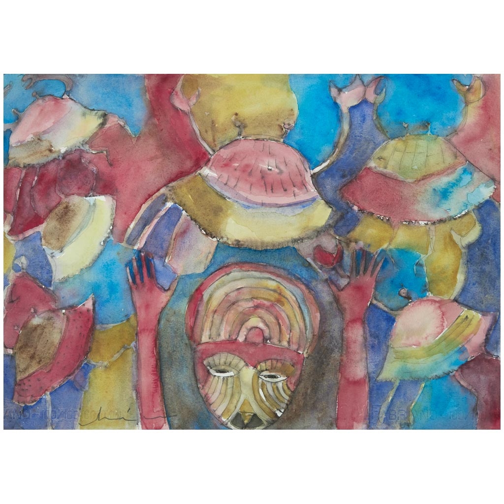 Víctor Chaca | En el carnaval | MutualArt