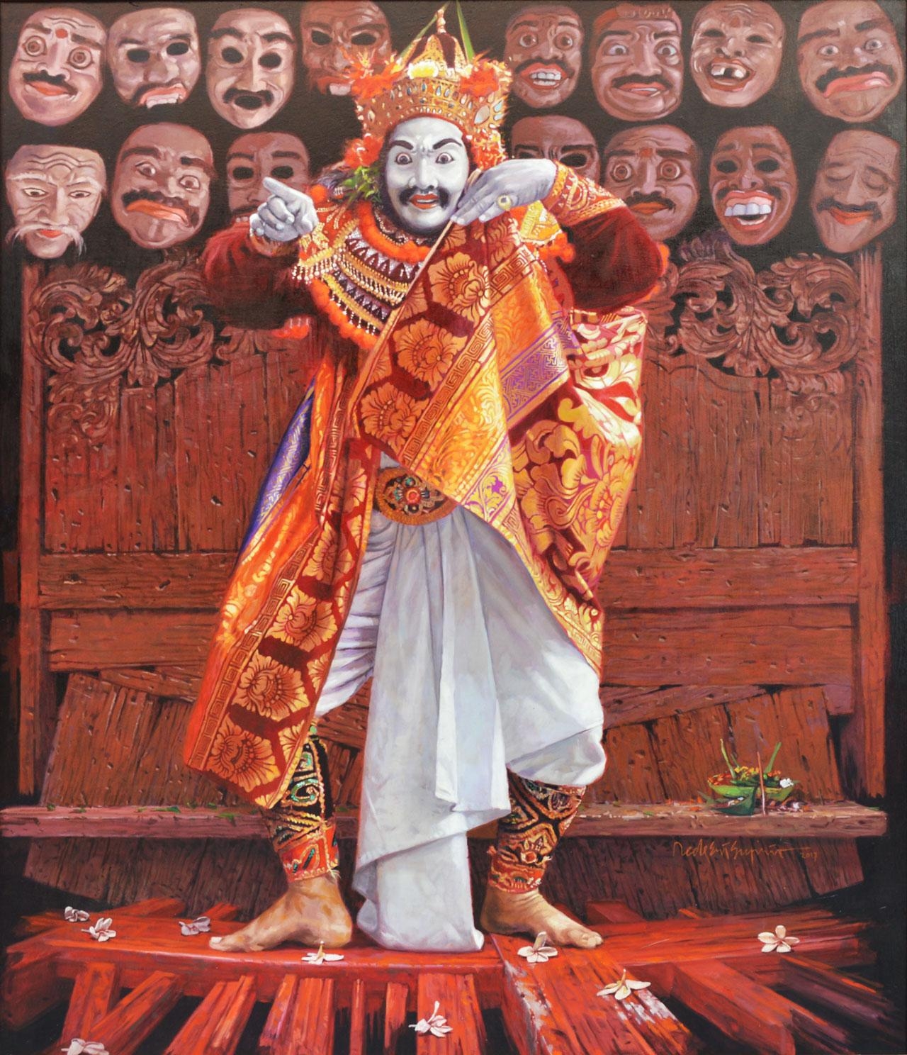 Dede Eri Supria | Mask Dance (2017) | MutualArt